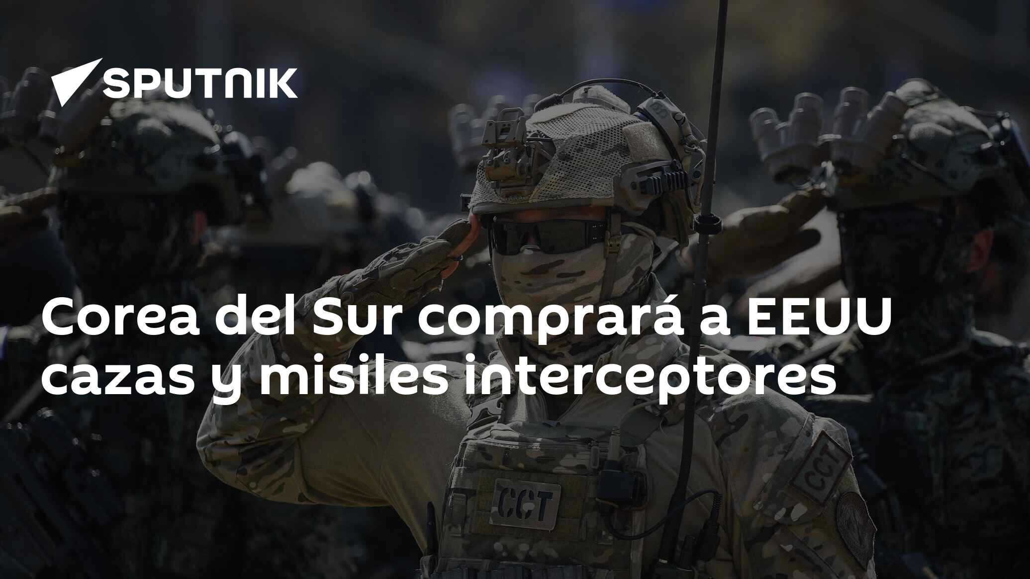 Corea del Sur comprará a EEUU cazas y misiles interceptores - 14.03.2023, Sputnik Mundo ...